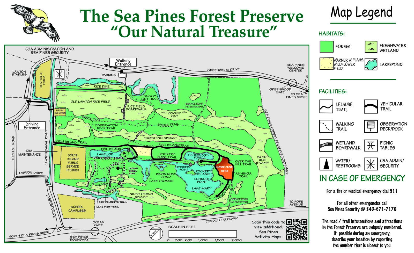 Sea Pines Community Services Associates › 8.5″x14″ Double Paralell Fold